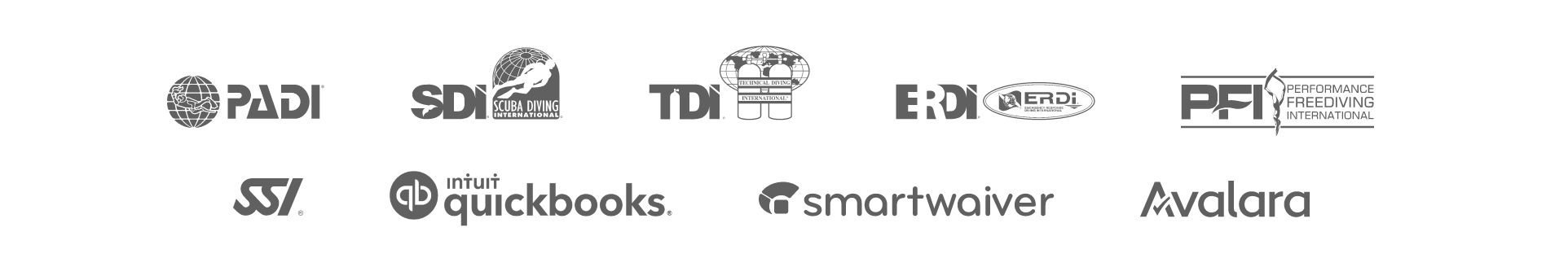 Dive Shop 360 Integrations